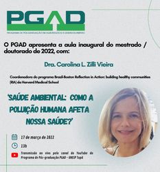 Aula Inaugural PGAD 2022