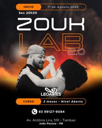 ZOUK LAB 2. 0 - Curso 3 meses