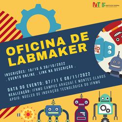 Oficina de LABMAKER do IFNMG
