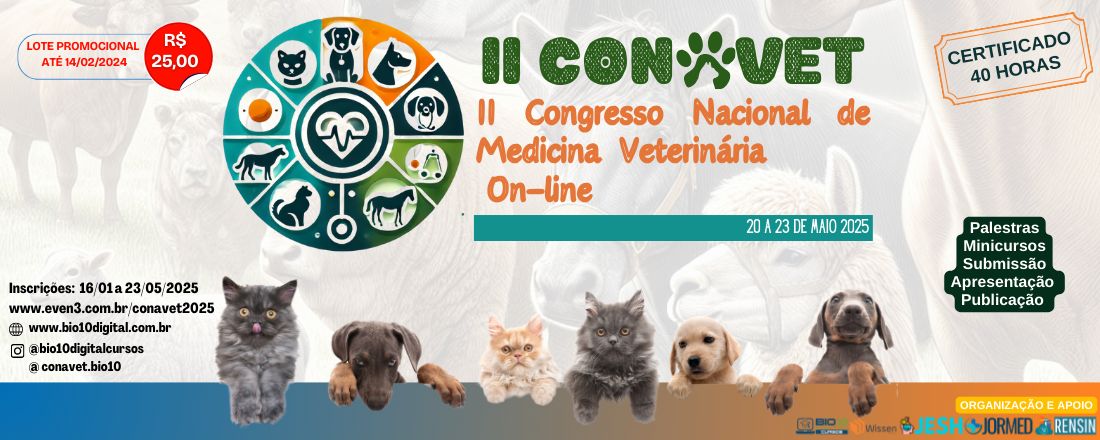 II Congresso Nacional de Medicina Veterinária On-line (II CONAVET)