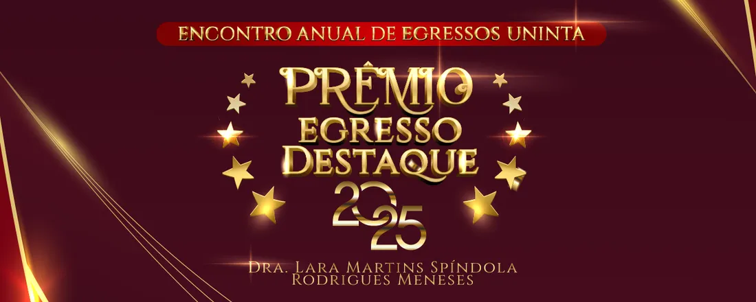 Prêmio Egresso Destaque 2025